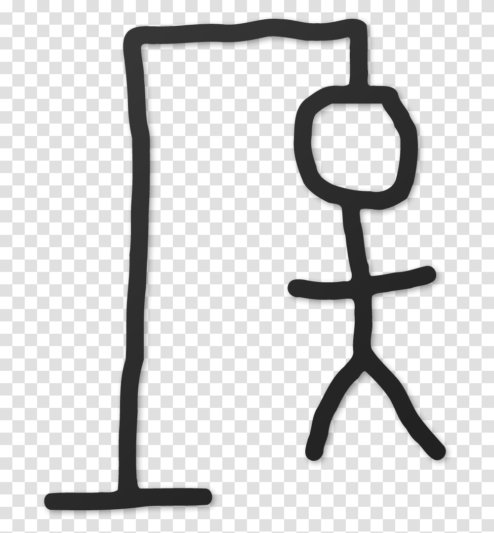Hangman Figure Hangman Stick Figure Weapon Weaponry Transparent Png
