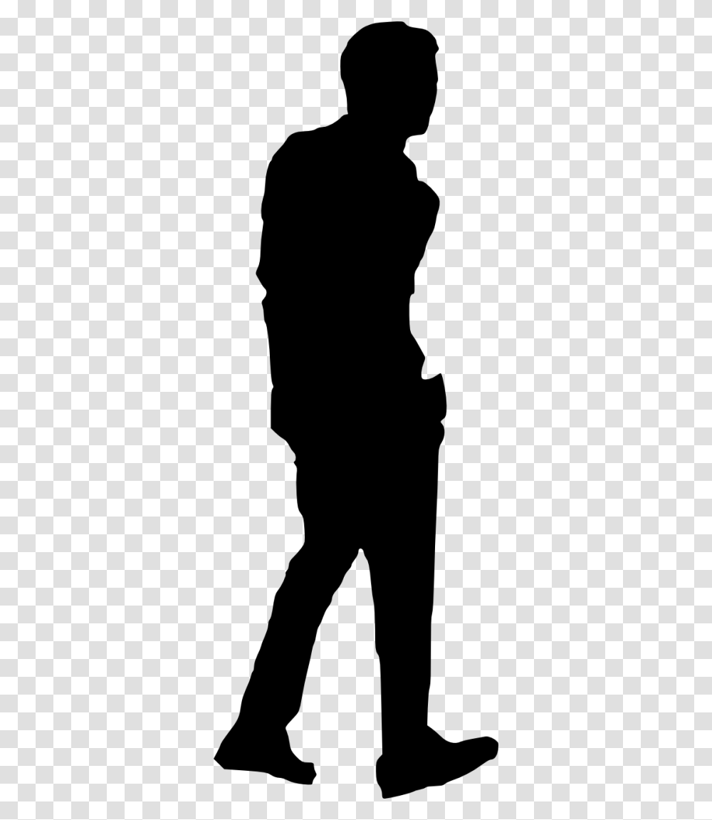 Silhouette Man, Gray, World Of Warcraft Transparent Png – Pngset.com