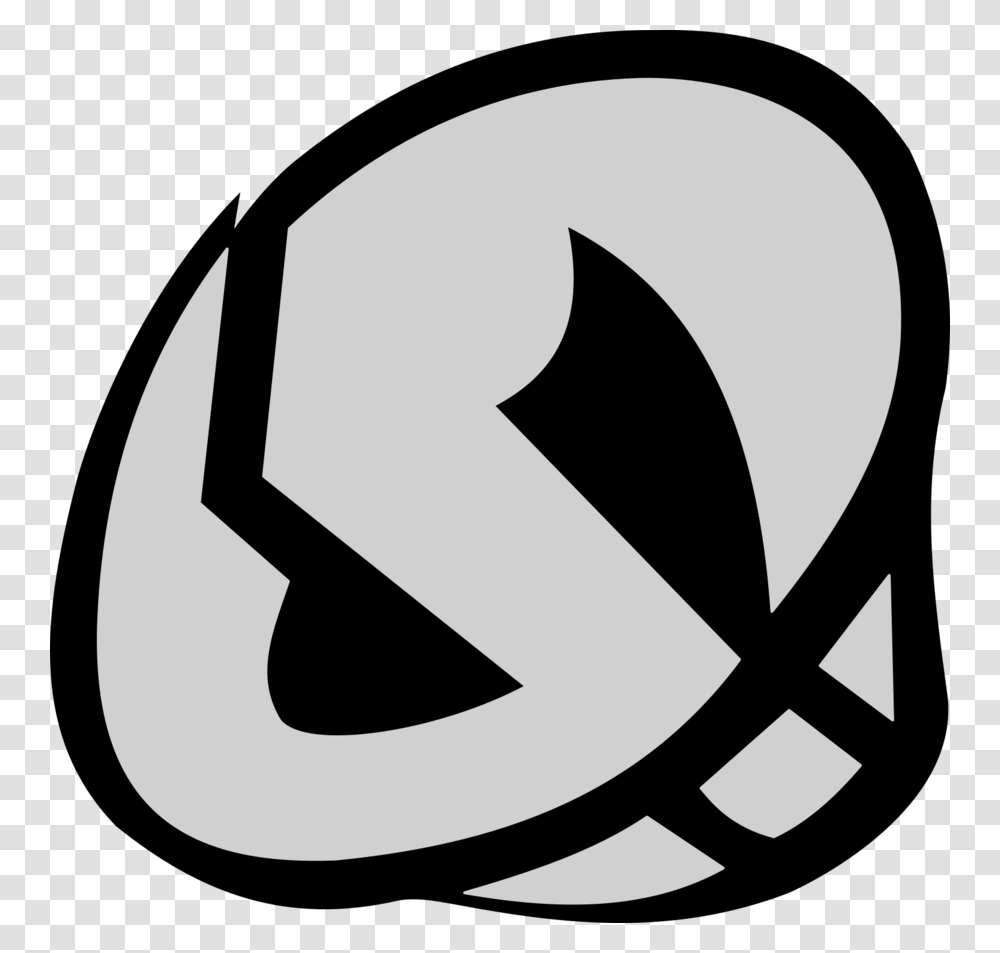 Team Skull Logo, Recycling Symbol, Trademark, Stencil Transparent Png ...